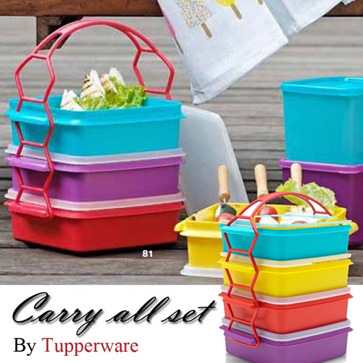 Tupperware Carry All set Rantang Murah | Lazada Indonesia