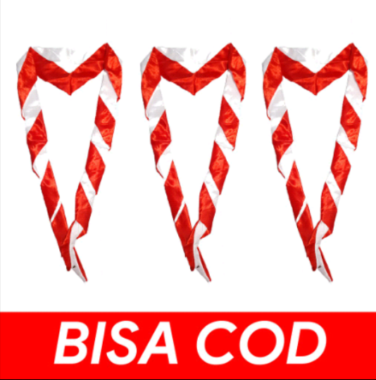 hasduk merah putih pramuka panjang kacu jumbo pramuka pembina | Lazada ...