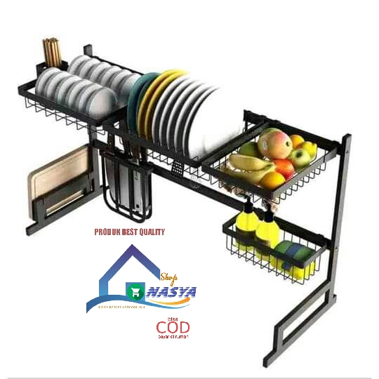 Rak piring westafel multipungsi /peniris piring,gelas | Lazada Indonesia