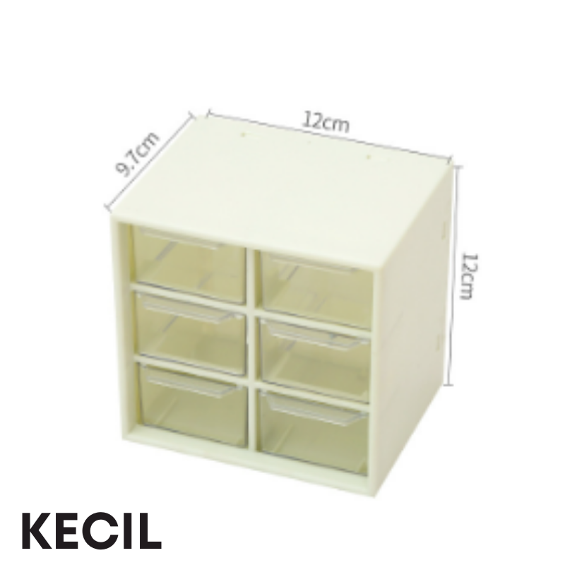 9 DRAWERS 6 DRAWERS STORAGE BOX MINI DRAWER DESK 9 SEKAT 6 SEKAT KOTAK ...