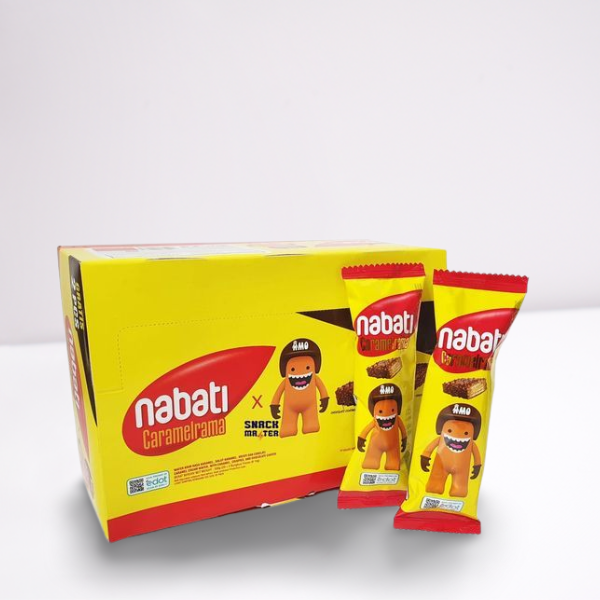 Wafer Nabati Amo (1 Box 20 pcs x 14gr) cemilan murah dan enak | Lazada ...