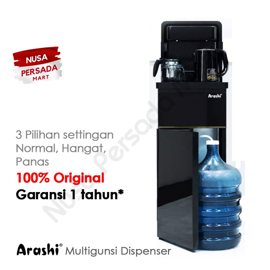 Arashi AMD 01B Water Dispenser Multifungsi - Air Galon Bawah | Lazada Indonesia