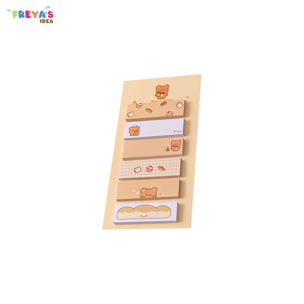 FR-A79 Sticky Note 6 Baris 120 Lembar Karakter Lucu / Kertas Memo ... FR-A79 Sticky Note 6 Baris 120 Lembar Karakter Lucu / Kertas Memo ...