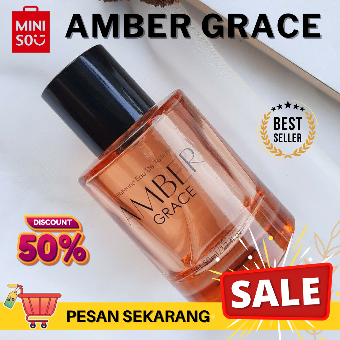 Bisa COD Parfum Miniso Amber Grace Tahan 6-8 Jam | Lazada Indonesia