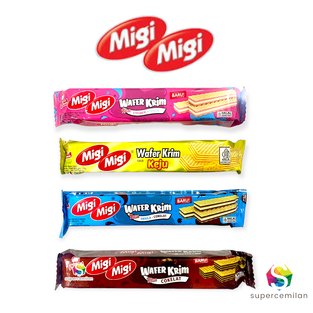 Migi Migi Wafer Krim 11 Gram SATUAN | Lazada Indonesia