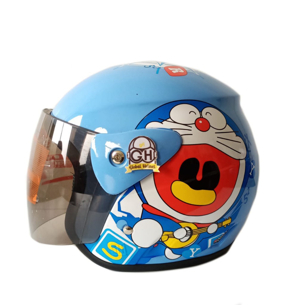 HELM EVOLUTION DORAEMON HALF FACE MODEL GM EVO | Lazada Indonesia