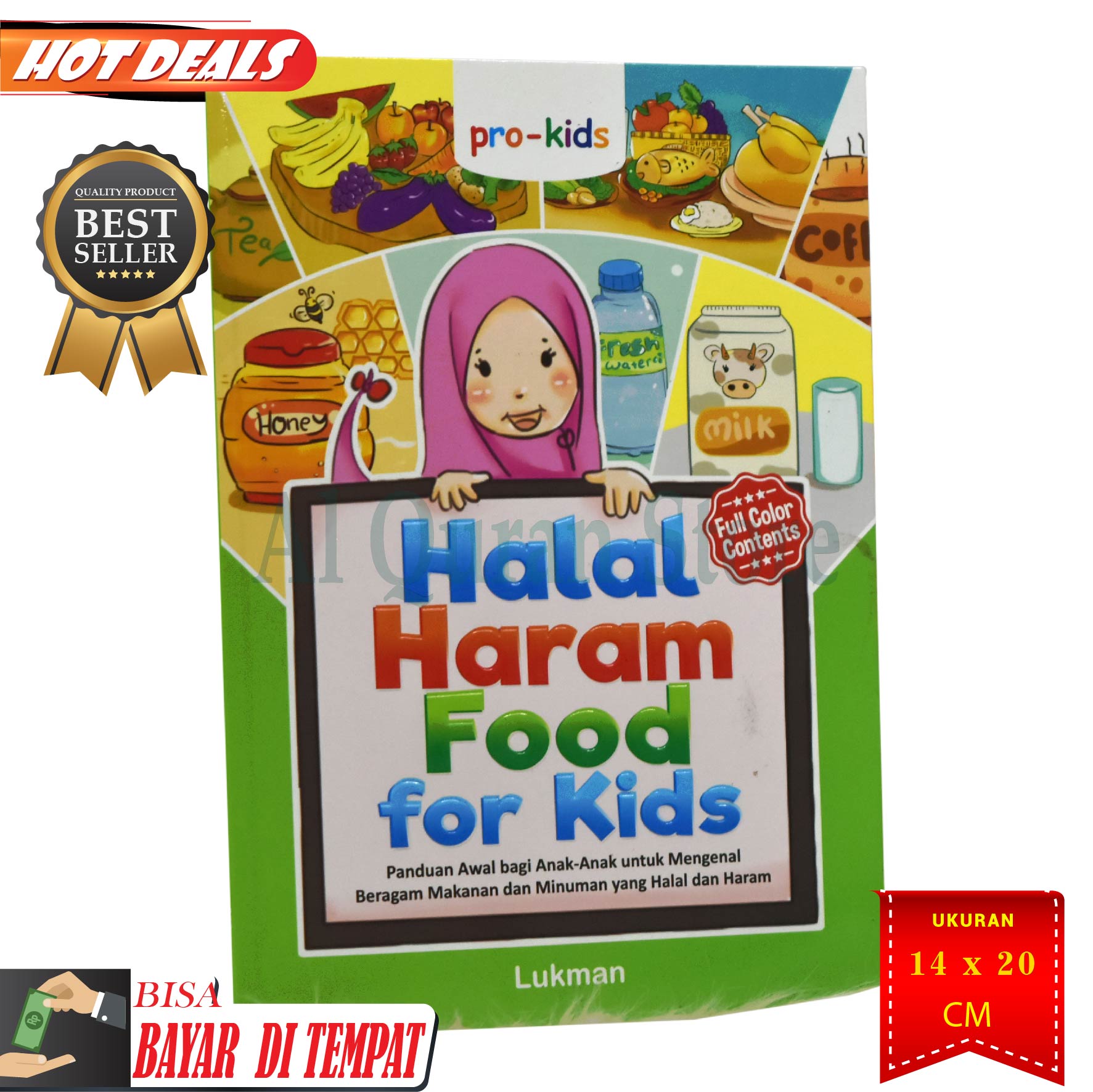 Bisa COD - Buku Islami Anak Halal Haram Food for Kids - Pro U, Buku ...