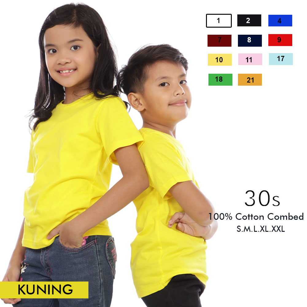 Kaos Polos Anak Perempuan Baju Kaos Anak Polos Laki Laki Umur 1 14 ... Kaos Polos Anak Perempuan Baju Kaos Anak Polos Laki Laki Umur 1 14 ...