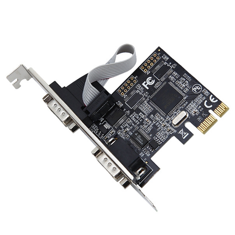 Pcie to Serial Ports RS232 Interface PCI-E PCI Express Card Adapter ...