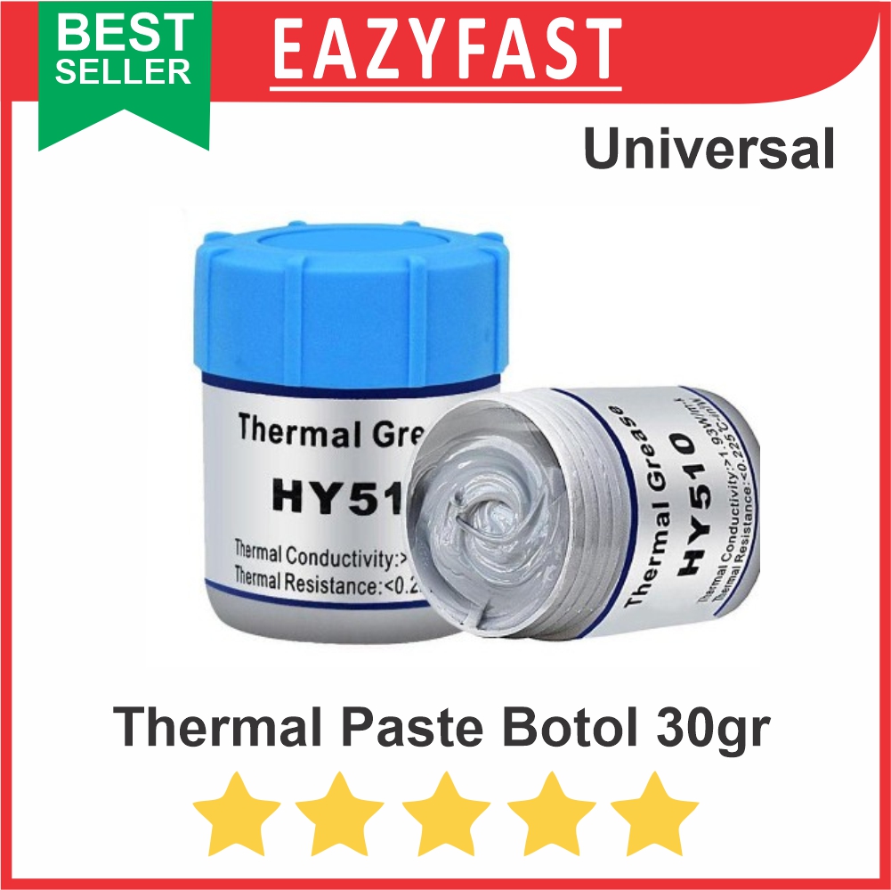 Thermal Paste Botol Compound Pasta Processor IC Komputer 30 gram ...
