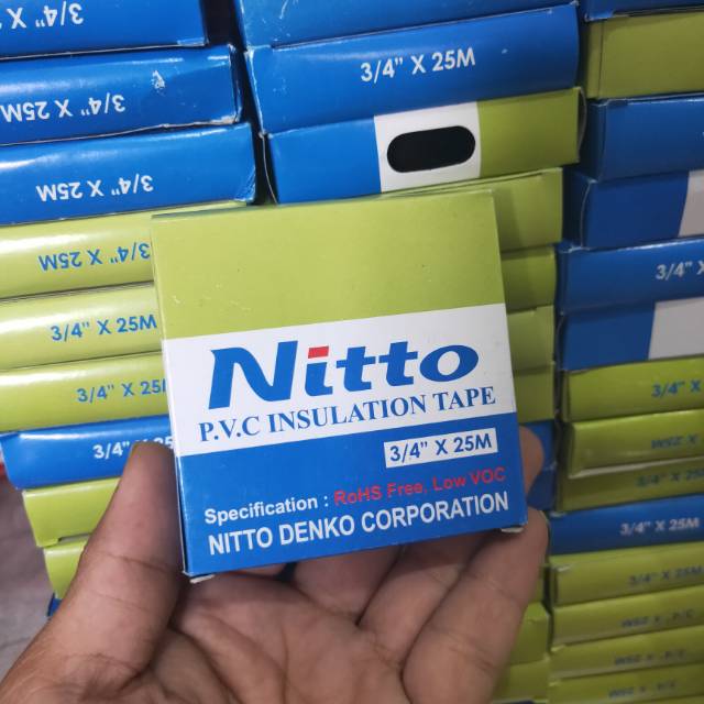 ISOLASI NITTO KEMASAN HIJAU | Lazada Indonesia