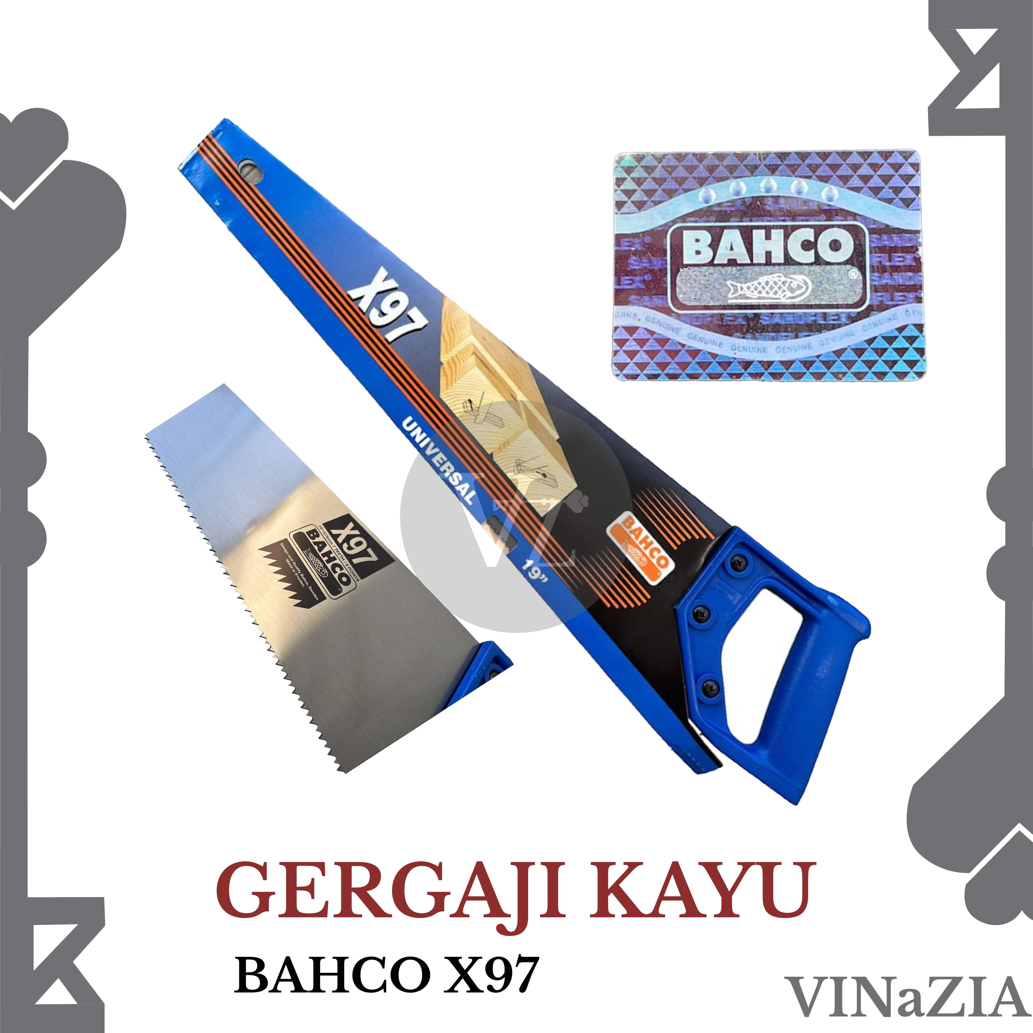 GERGAJI KAYU BAHCO X97 UKURAN 19 INCH MADE IN SWEDEN | Lazada Indonesia