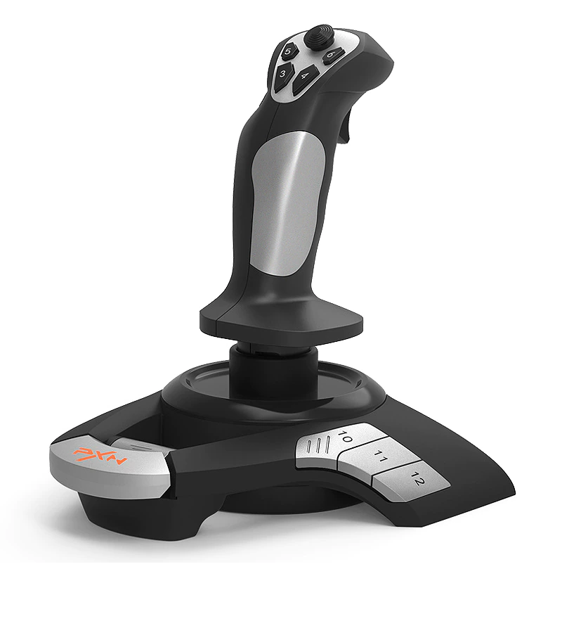 Pxn F16 Usb Flight Joystick Simulator Controller Dual Vibration Lazada Indonesia