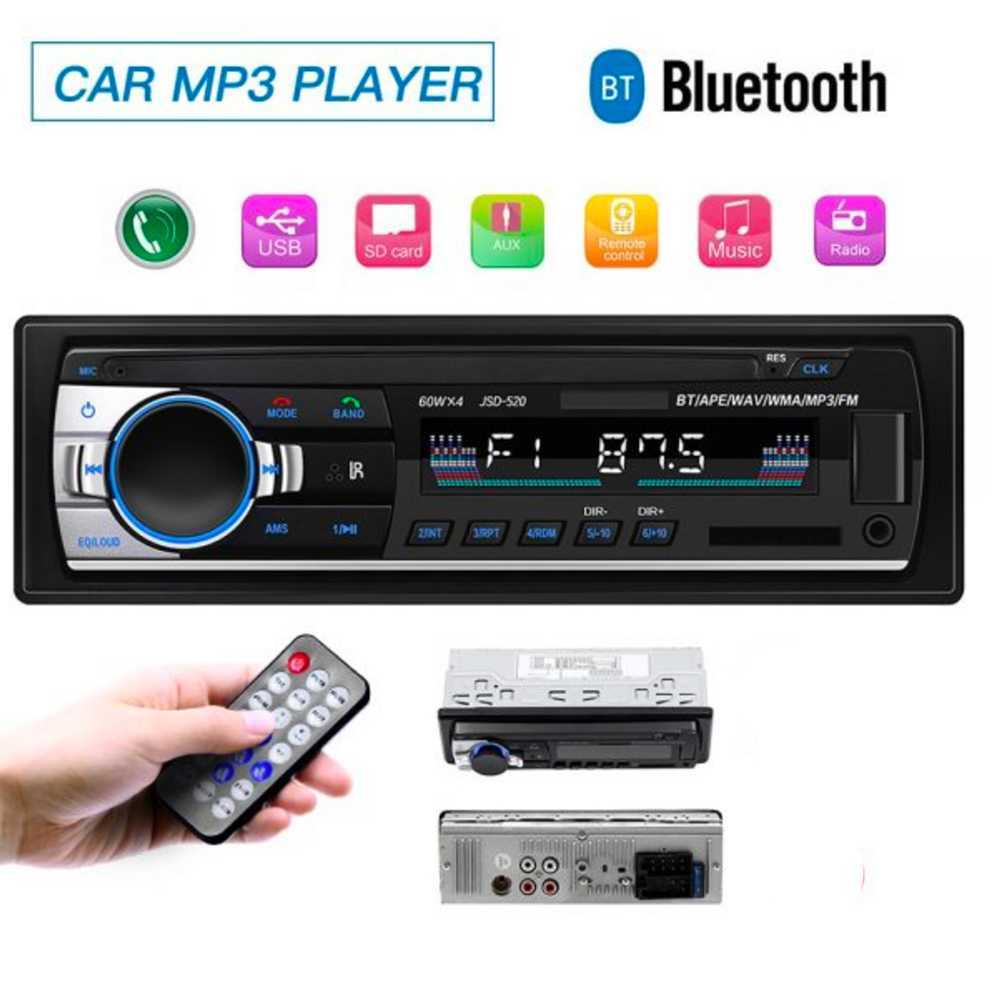 Head Unit Tape Mobil Single Din MP5 Player Bluetooth Monitor LCD 4.1 ...