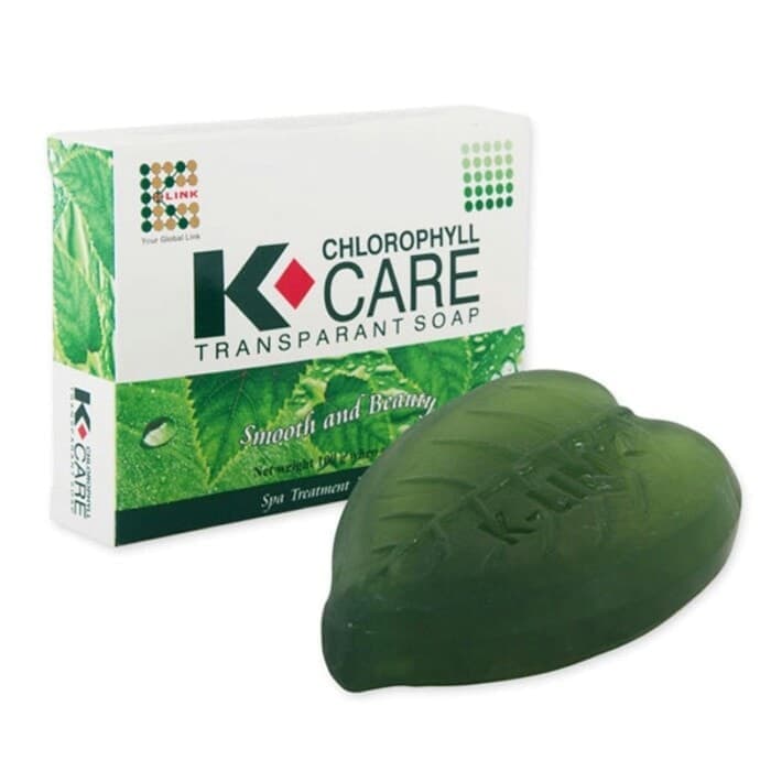 SABUN CINTA K-Chlorophyll Care Transparant Soap - Sabun Klorofil Klink - Sabun Transparan ...