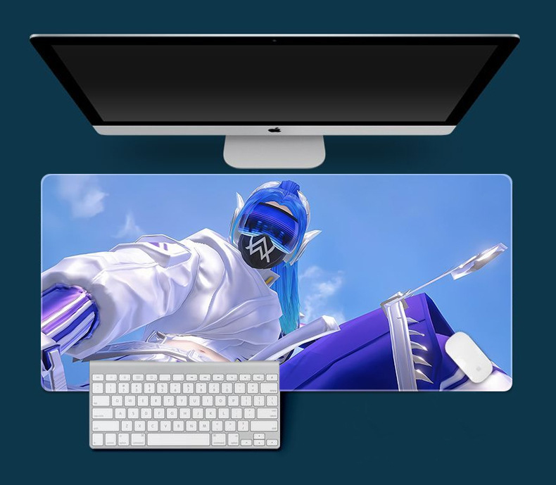 Keset Mouse Gaming Ukuran Besar Kantor Rumah Pabrikan Bantalan Mouse E ...