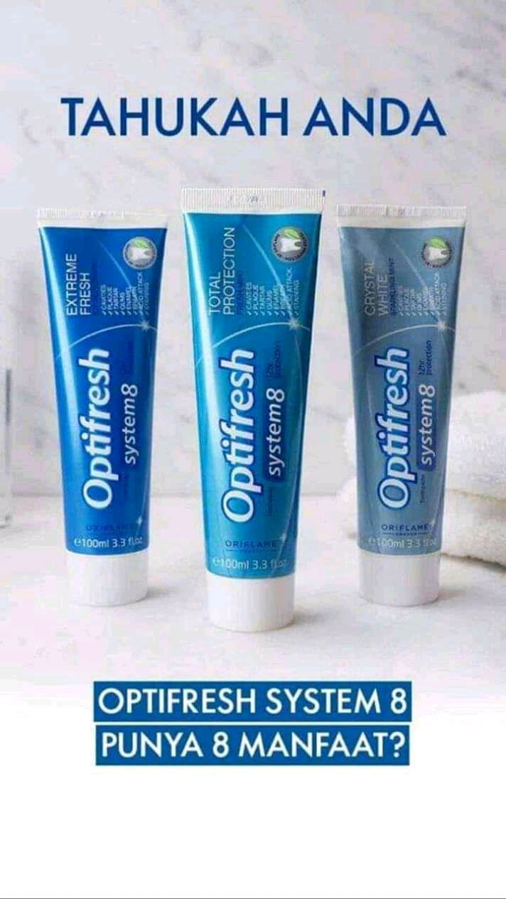 optifresh crystal white | Lazada Indonesia