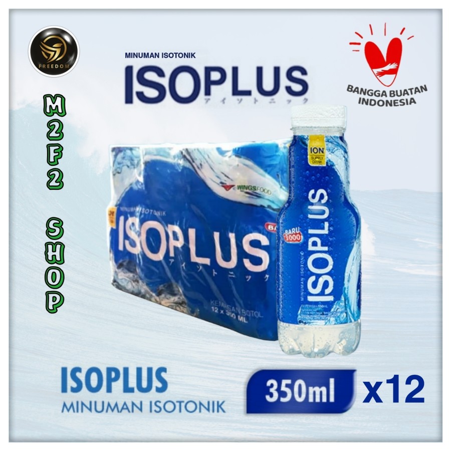 Isoplus Minuman Isotonik Botol Plastik Pet - 350 ml (Kemasan Pack ...