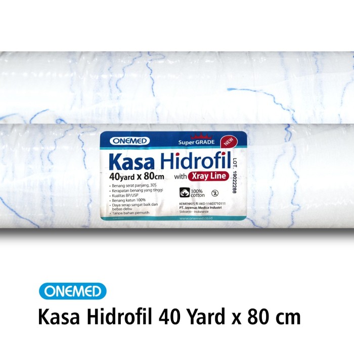 Kasa roll verban hidrofil gulung Hydrophile 40 yard x 80 cm Evomed | Lazada Indonesia