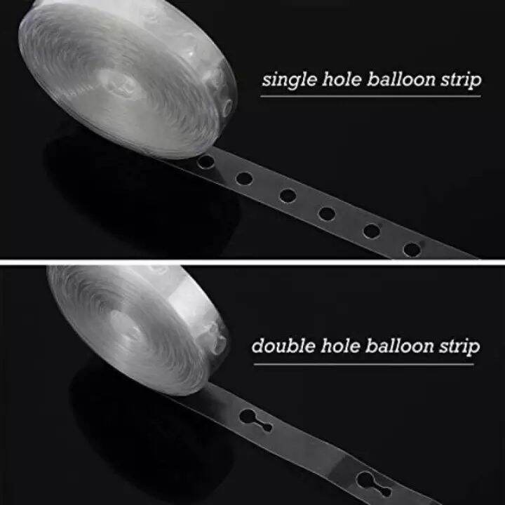 1 Roll Panjang 5 meter Ballon Chain Tape Strip u/ Dekorasi Balon ...