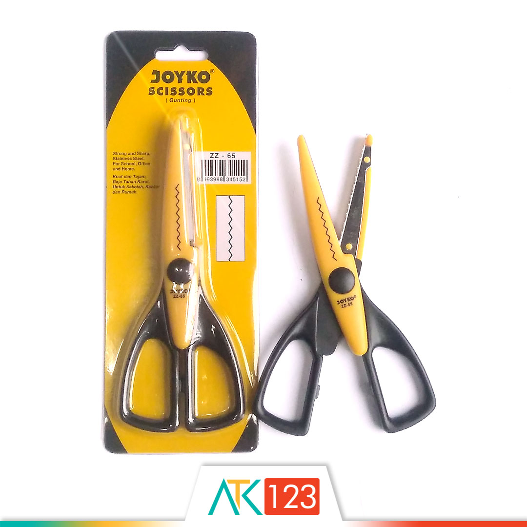 Gunting Gerigi / Zigzag / Zig Zag Scissors Joyko ZZ-65 | Lazada Indonesia