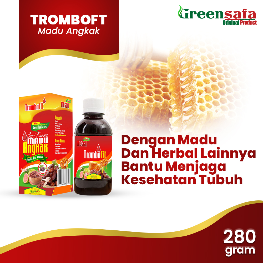 mecca - Madu mecca Trombofit 280g - Madu Penambah Stamina, Anemia ...