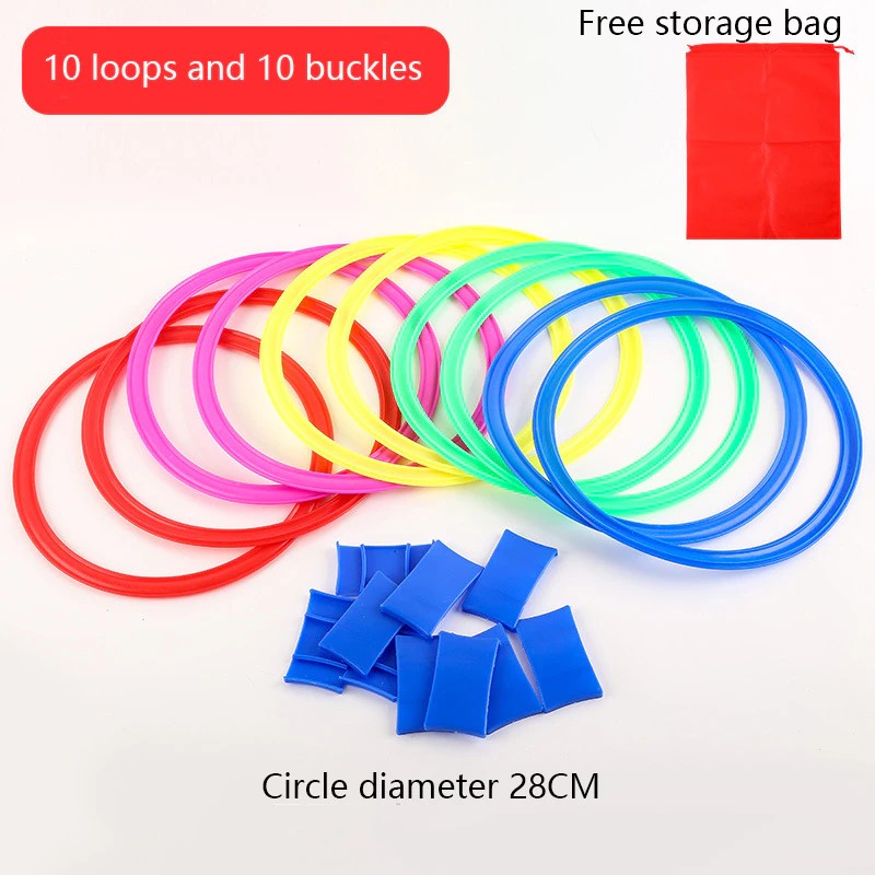 Hopscotch Ring/Sport Hopscotch Fun Game Jumping Ring/Outdoor Sport Toy ...