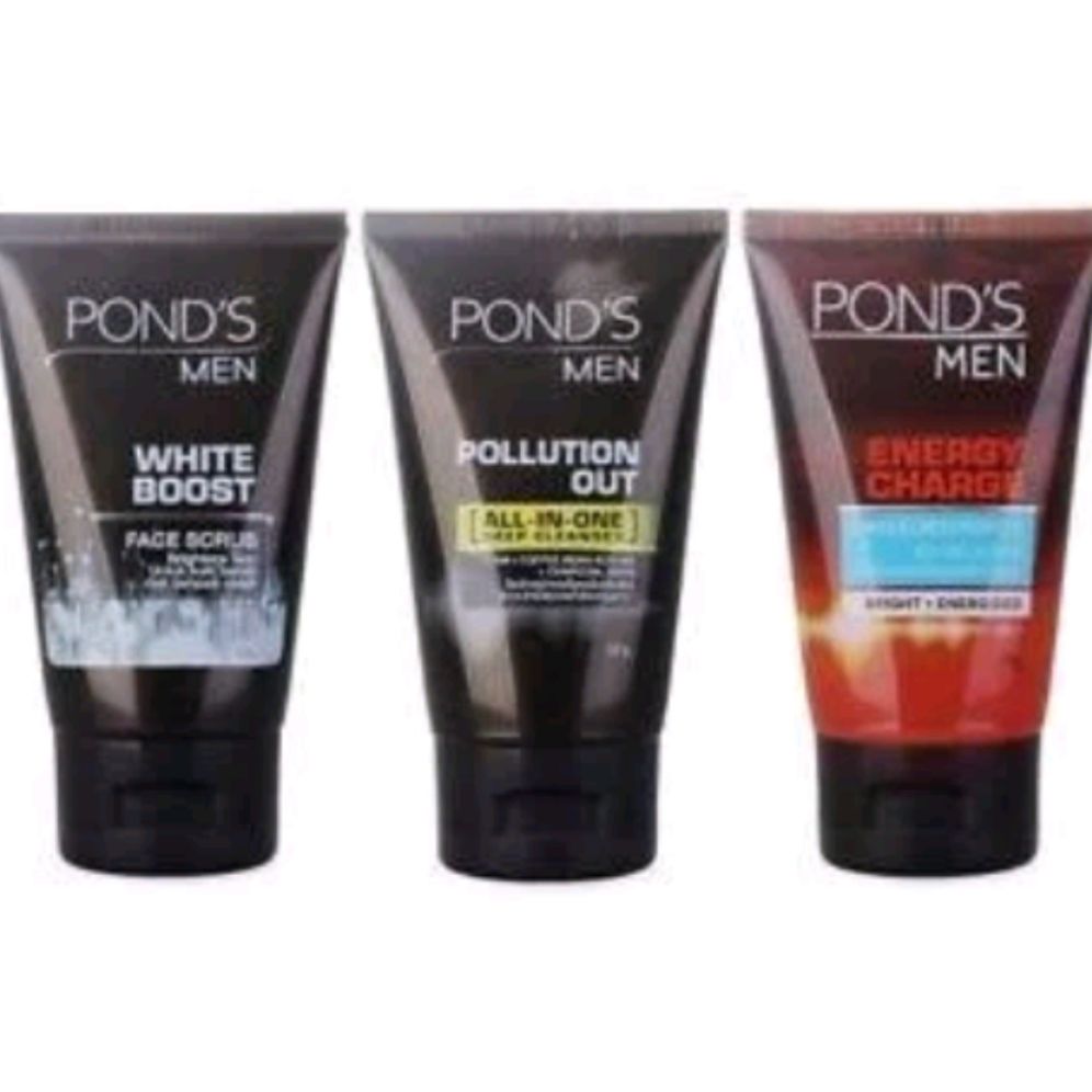 ponds men facial foam/scrub 50gr | Lazada Indonesia