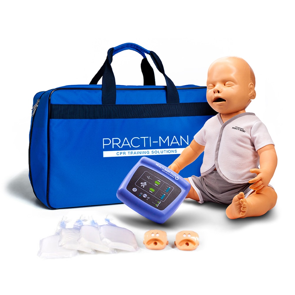 PRACTI-BABY PLUS CPR Training Manikin *MADE IN SPAIN* NOT Prestan ...