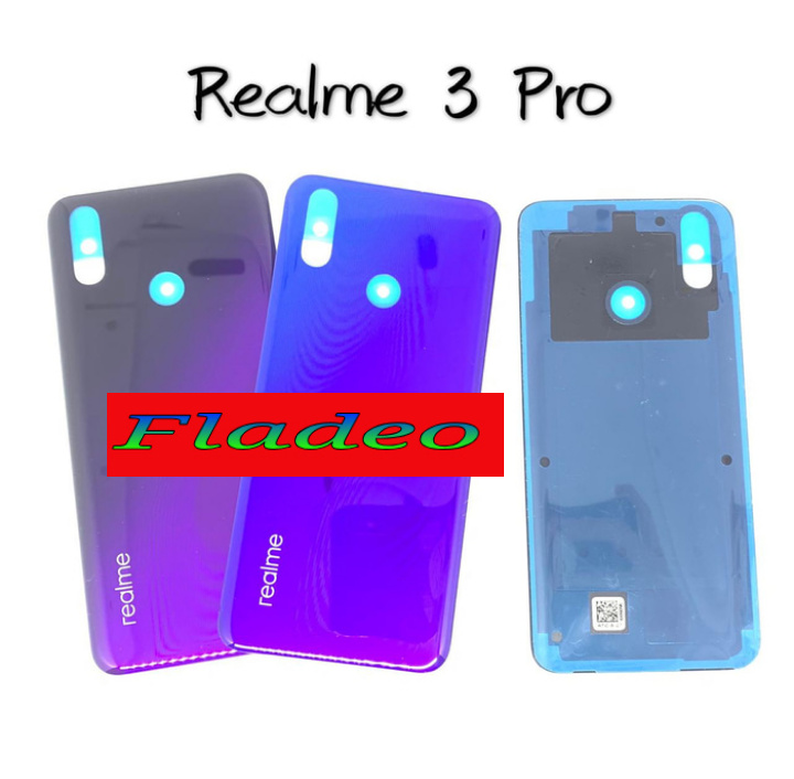 BACKDOOR - BACK CASING TUTUP BELAKANG BATERAI REALME 3PRO | Lazada ...
