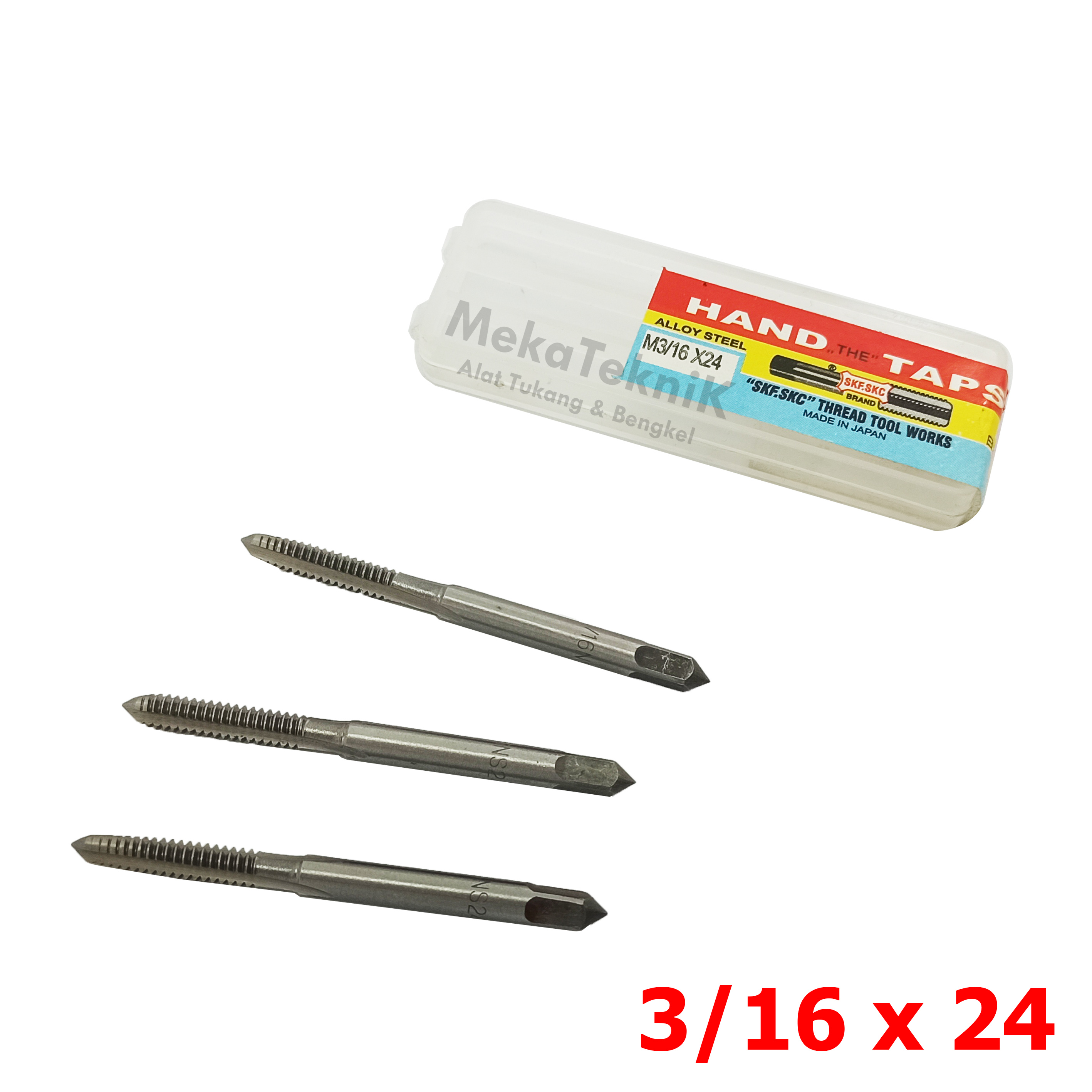 SKC HAND TAP 3/16 X 24 - MATA TAP DRAT SKC 3/16 X 24 | Lazada Indonesia