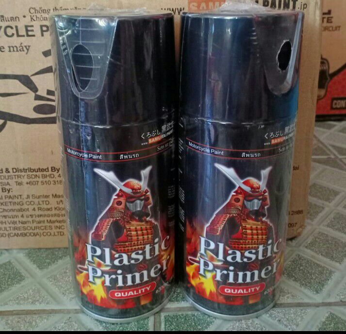 Pilok Pilox samurai plastilk primer Cat Semprot Samurai Paint Plastik ...