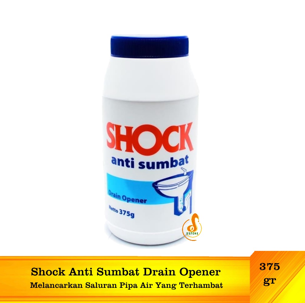 SHOCK anti sumbat pipa pembuangan netto 375g | Lazada Indonesia
