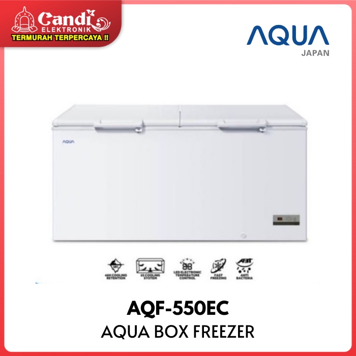 AQUA Chest Box Freezer 519 Liter Eco Friendly AQF-550EC | Lazada Indonesia