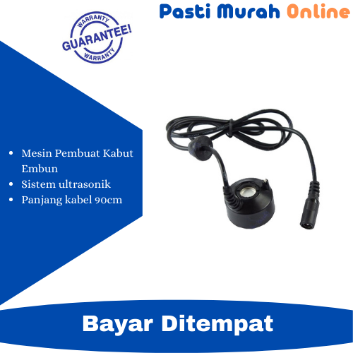 Ultrasonic Mist Maker Humidifier Pembuat Uap Kabut Nebulizer, Alat ini ...