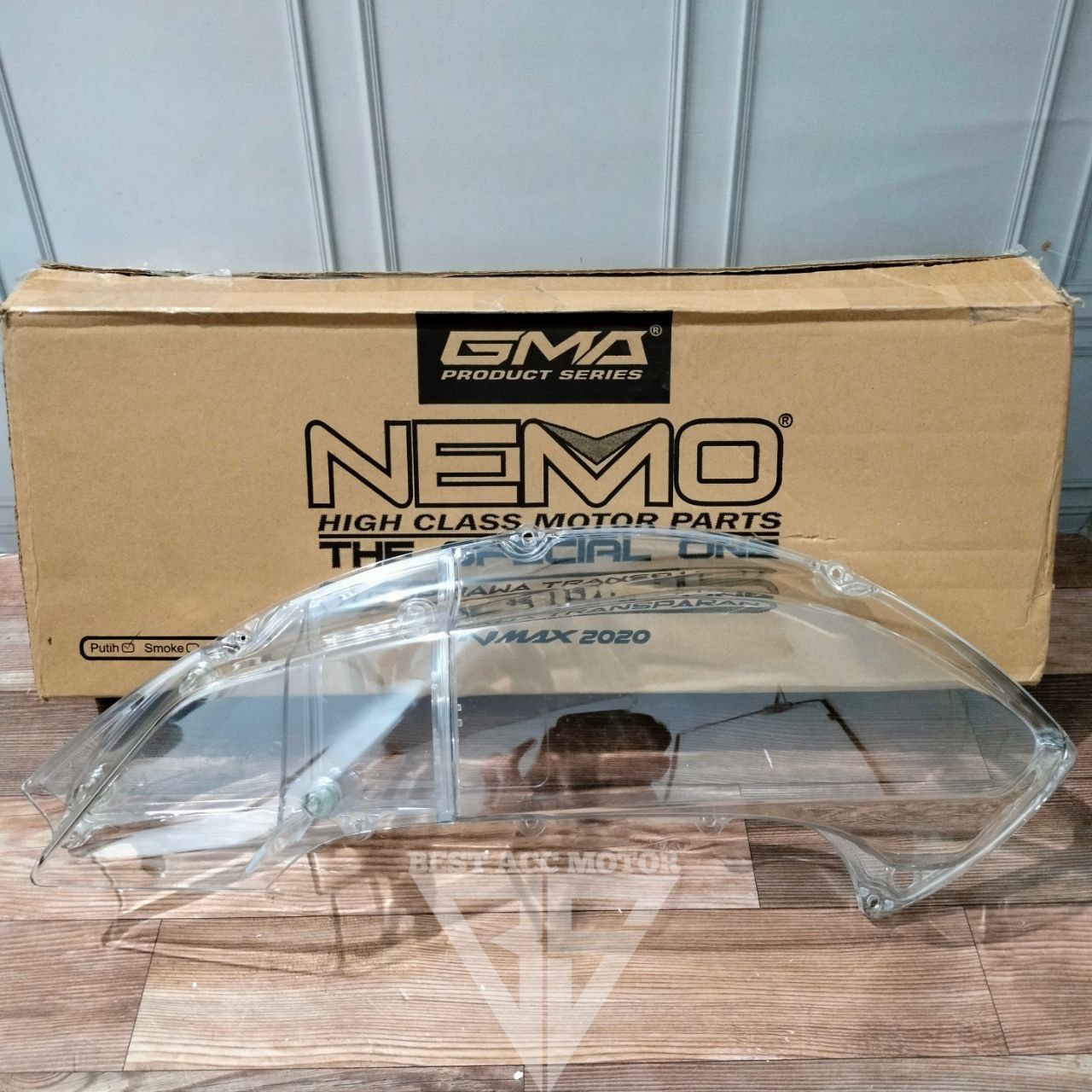 PAKET AIR FILTER UMA RACING HAWA TRANSPARAN NMAX NEW TUTUP SARINGAN ...