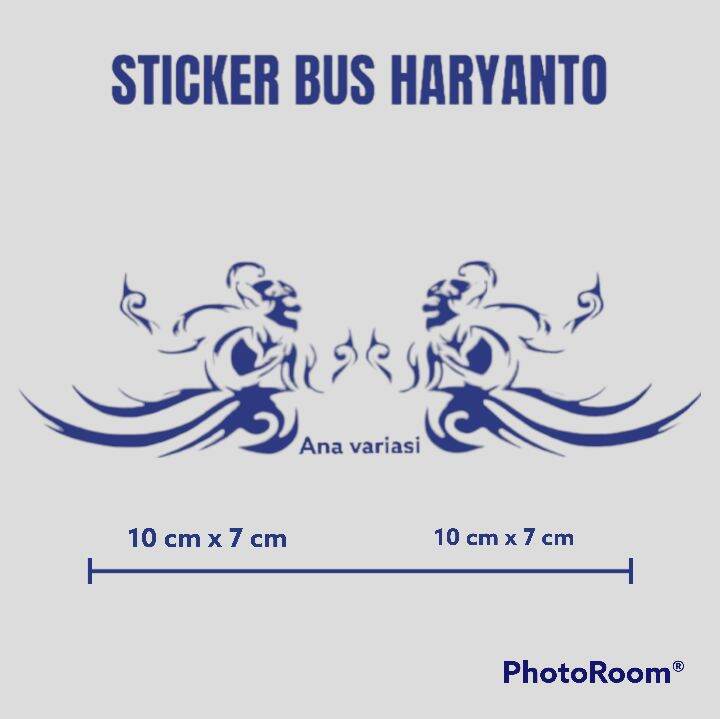 STIKER BUS HARYANTO STIKER CUTTING BUS HARYANTO STIKER WAYANG BUS ...