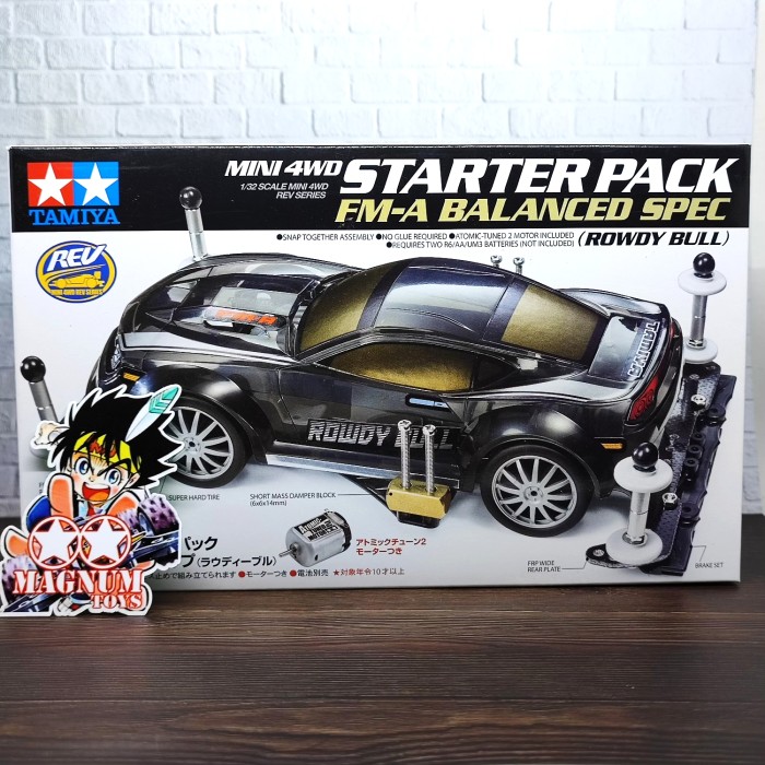 tamiya 18710 starter pack fma balanced spec (rowdy bull) | Lazada Indonesia