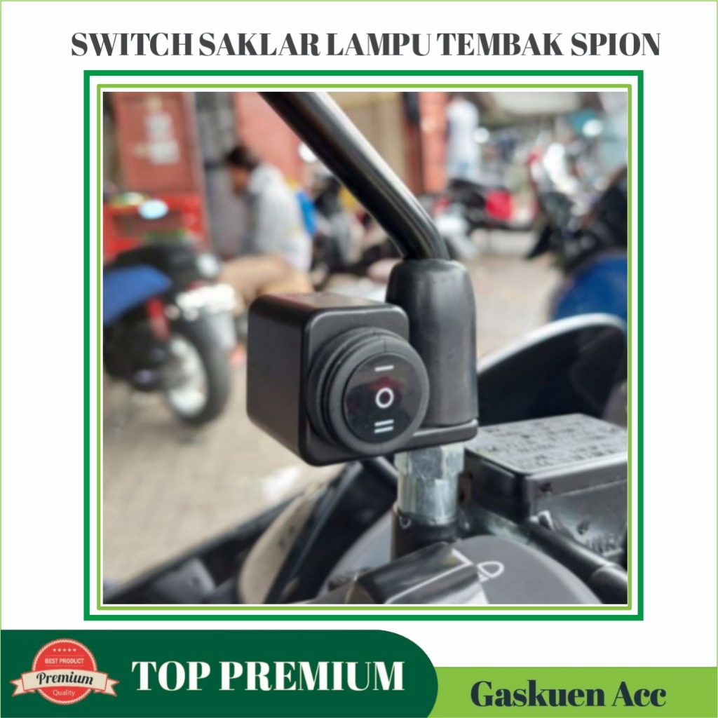 Switch Saklar Lampu Tembak 3 Pin On Of On Di spion Motor Universal ...