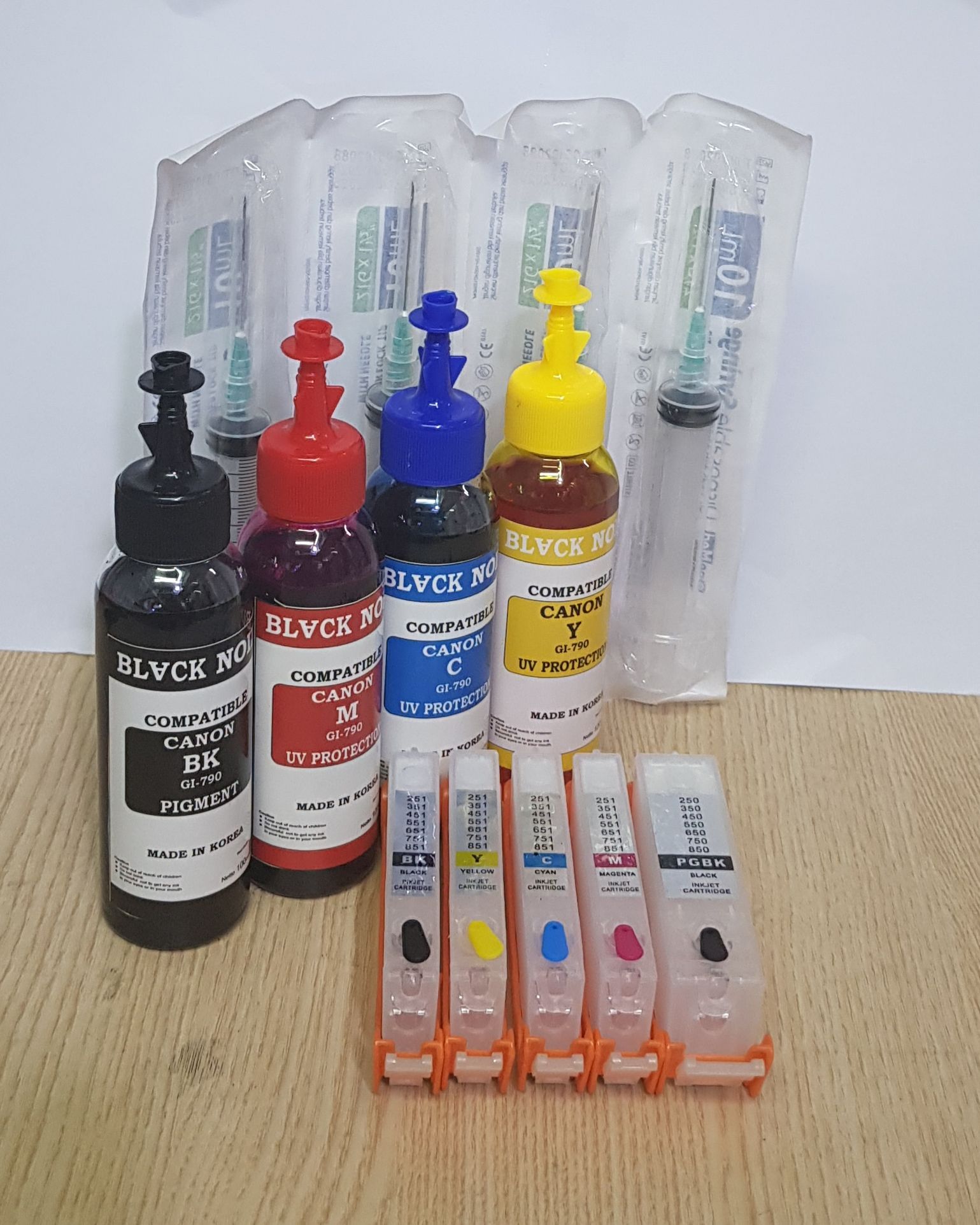 Canon Refillable PG 750 Cl751 Lengkap Dengan Tinta Canon iX6770 iX6870 ...