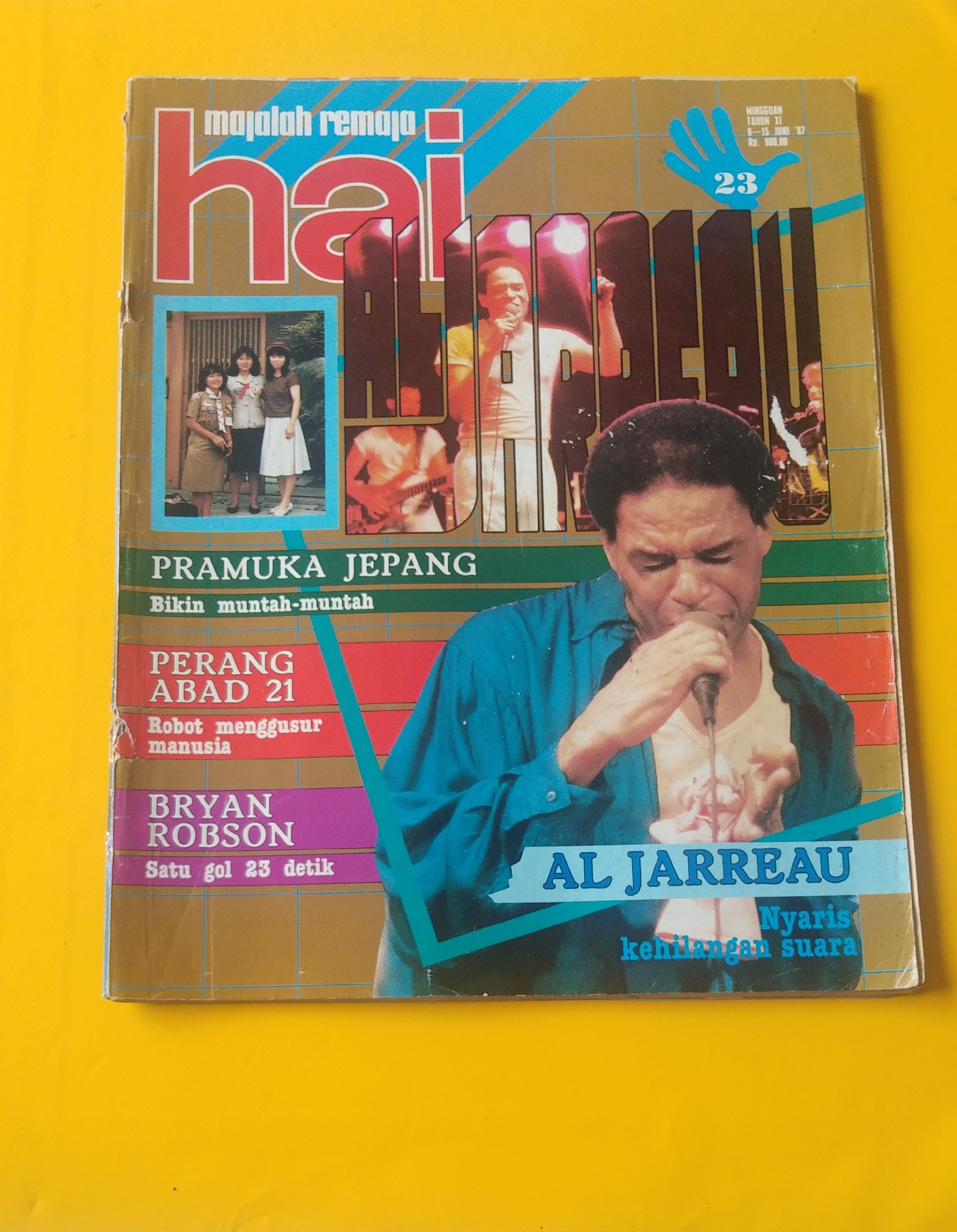 Majalah HAI Terbitan Lama Tgl 9-15 JUNI 1987 | Lazada Indonesia