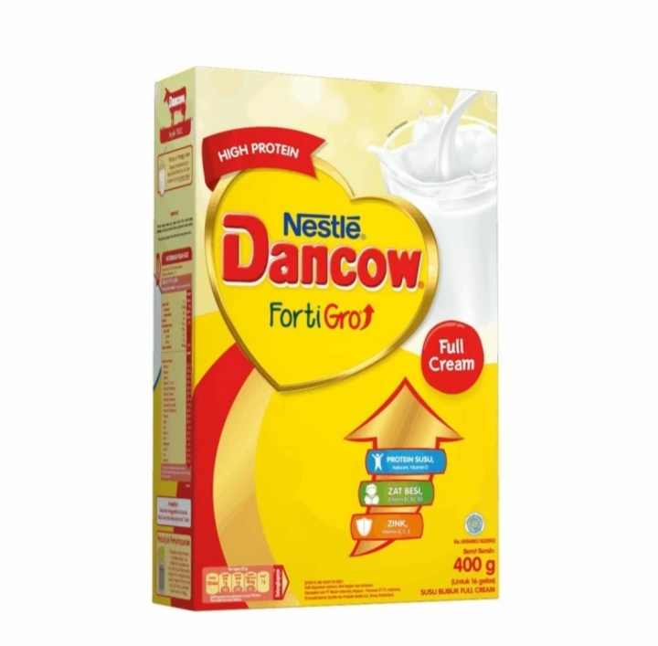 Dancow Fortigo Full Cream Box 350 Gram / Dancow Fortigo Full Cream Box ...