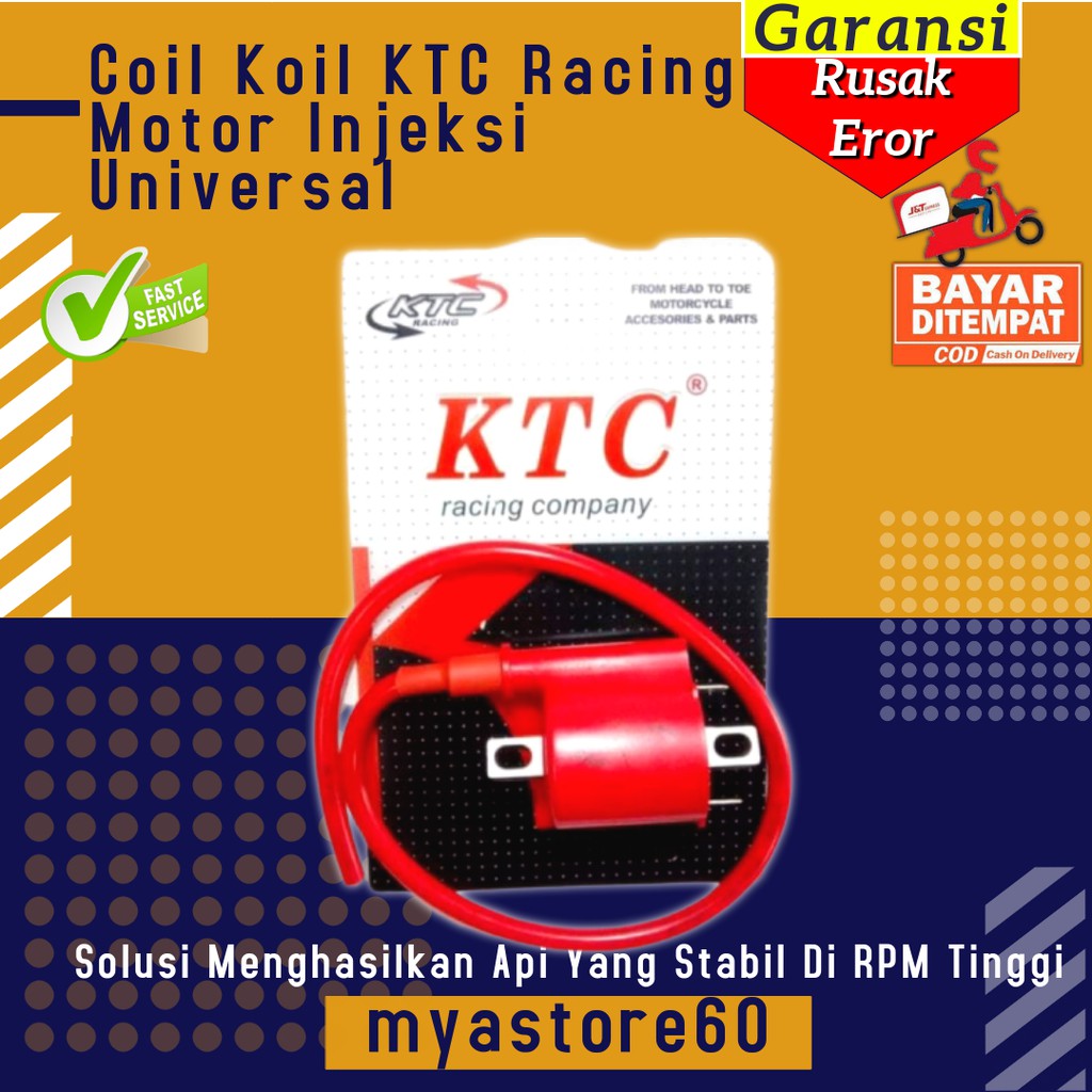 Coil Koil KTC Racing Motor Injeksi Universal Sparepart Aksesoris ...