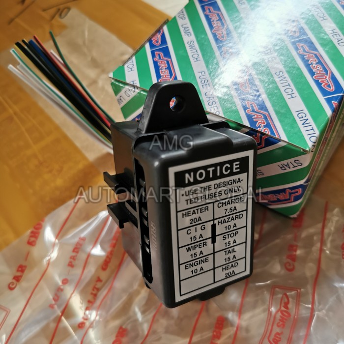 fuse box sekering kijang super 5k cs-124024 | Lazada Indonesia