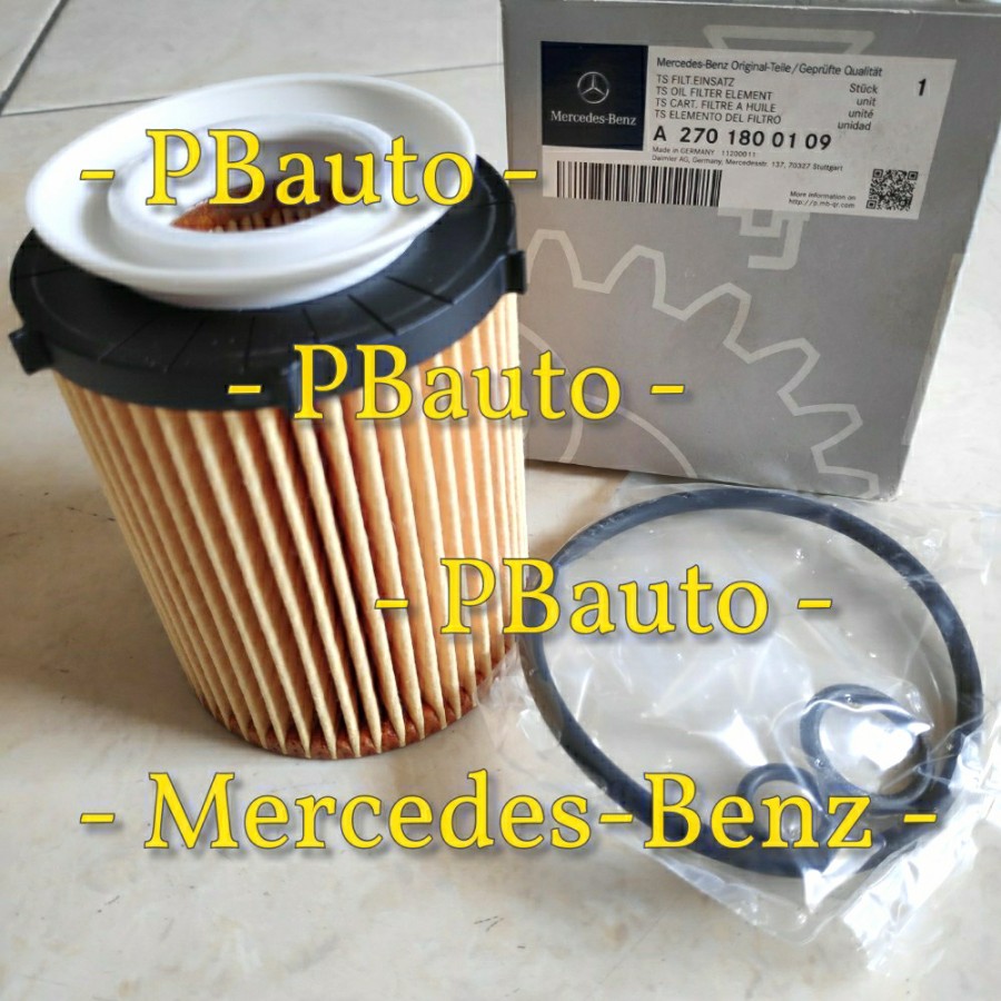 Filter Oli m270 GLA200 CLA200 B200 ORIGINAL / Oil Filter mercedes benz ...