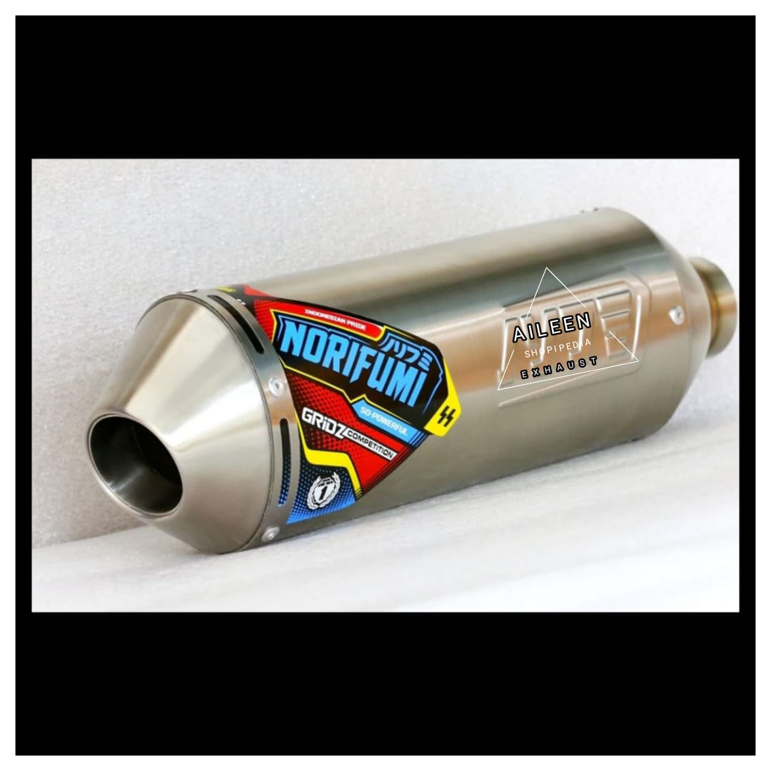 New Knalpot Norifumi GRIDZ CRF 150L KLX 150BF DTracker WR155 GridZ ...