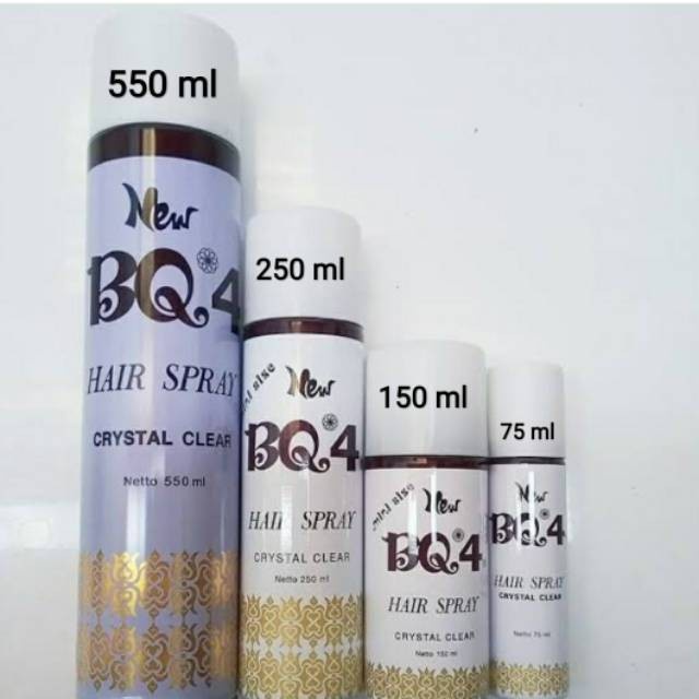 Bq4 hair spray crystal | Lazada Indonesia
