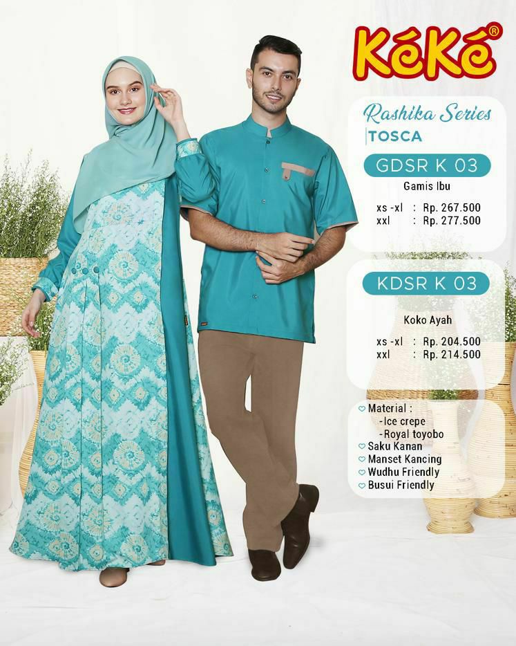 Qonitah Project GD SRK 03 Rashika Series Original Keke Busana Muslim ...
