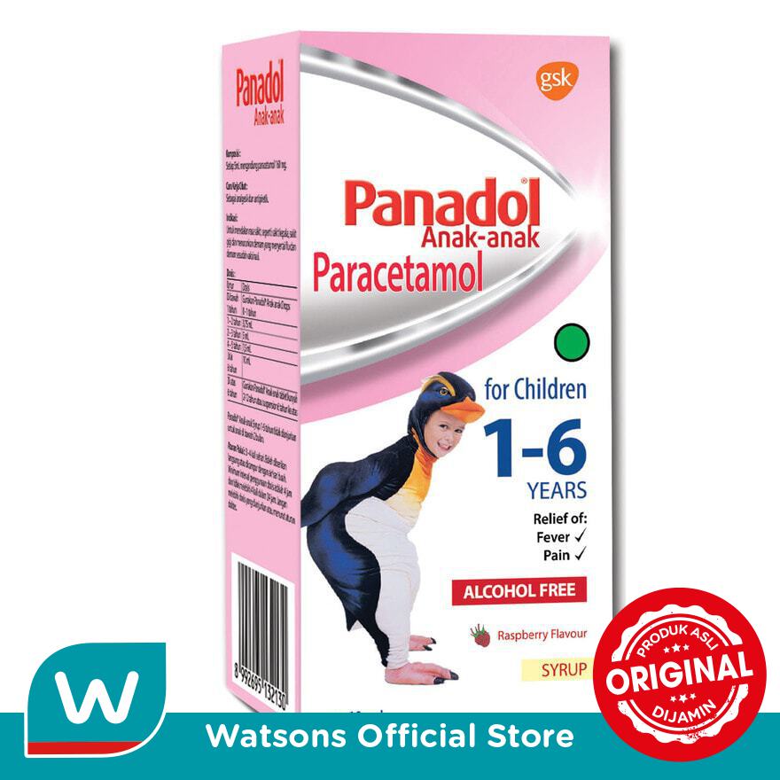 PANADOL Sirup Anak 1-6 tahun 60ml | Lazada Indonesia