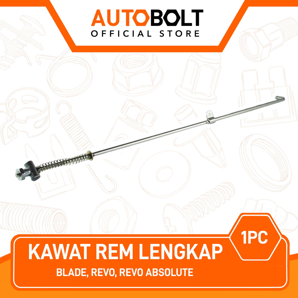 Kawat Rem Lengkap Revo Absolute & Revo 110 & Blade Rem Belakang Komplit ...